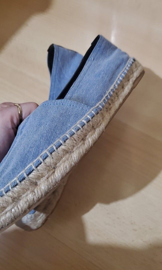 Ysl denim orig, Luxury, Sneakers & Footwear on Carousell