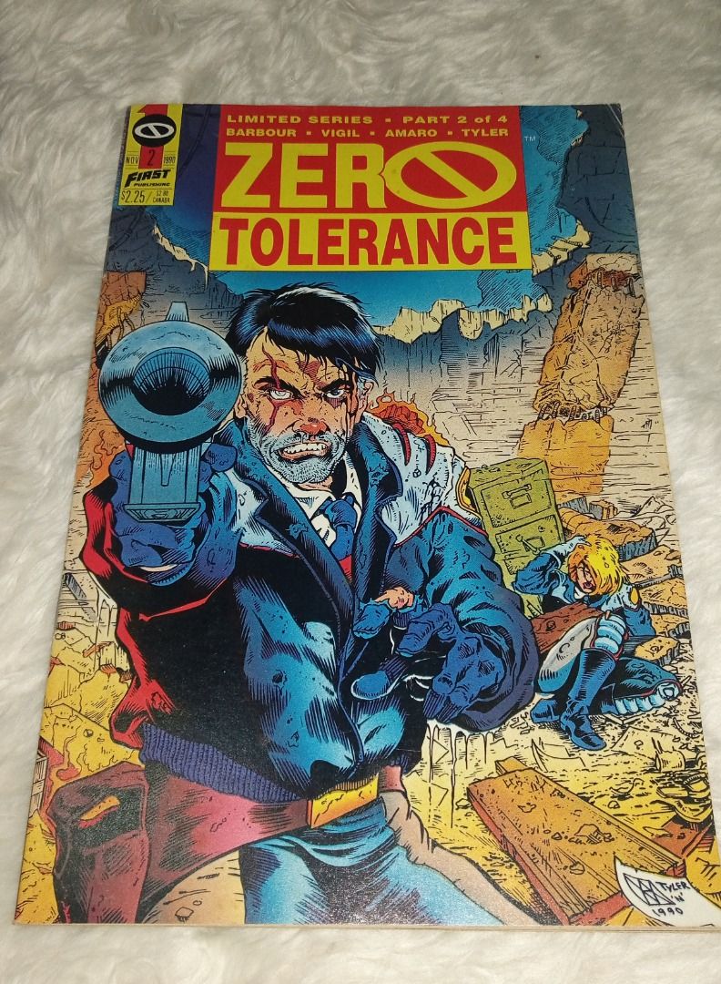 Zero Tolerance [Limited Series, First Publishing] (Preloved), Hobbies & Toys, Books & Magazines ...