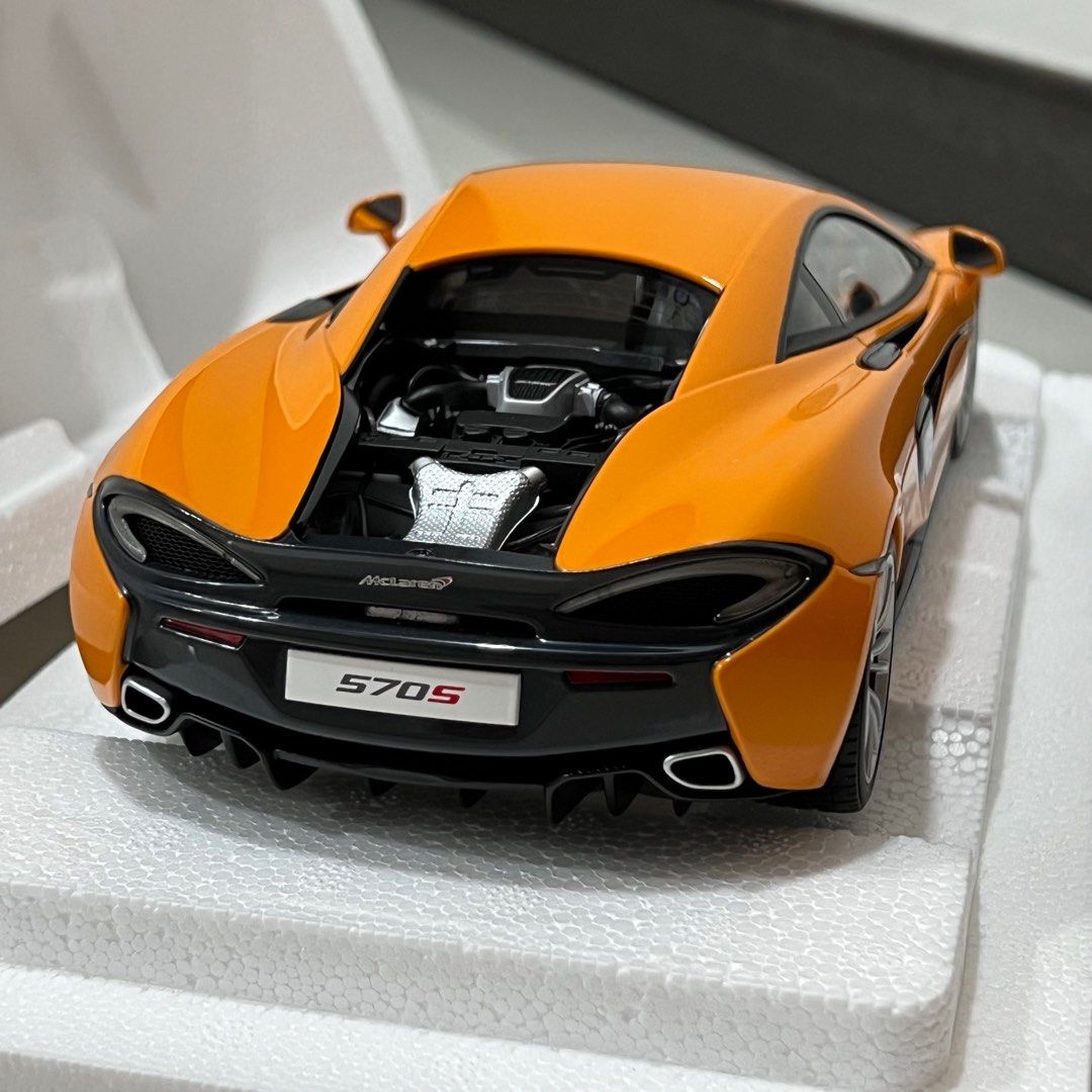 1:18 AutoArt McLaren 570S (Orange), Hobbies & Toys, Toys & Games on ...