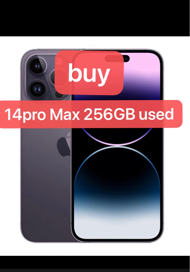 14 pro Max 256gb, Mobile Phones & Gadgets, Mobile Phones, iPhone ...