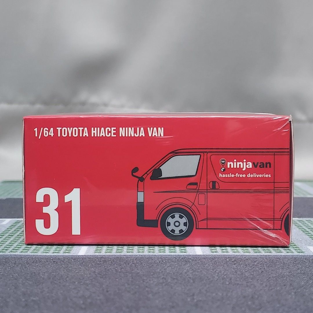 1/64 Toyota Hiace Ninja Van, Hobbies & Toys, Toys & Games on Carousell