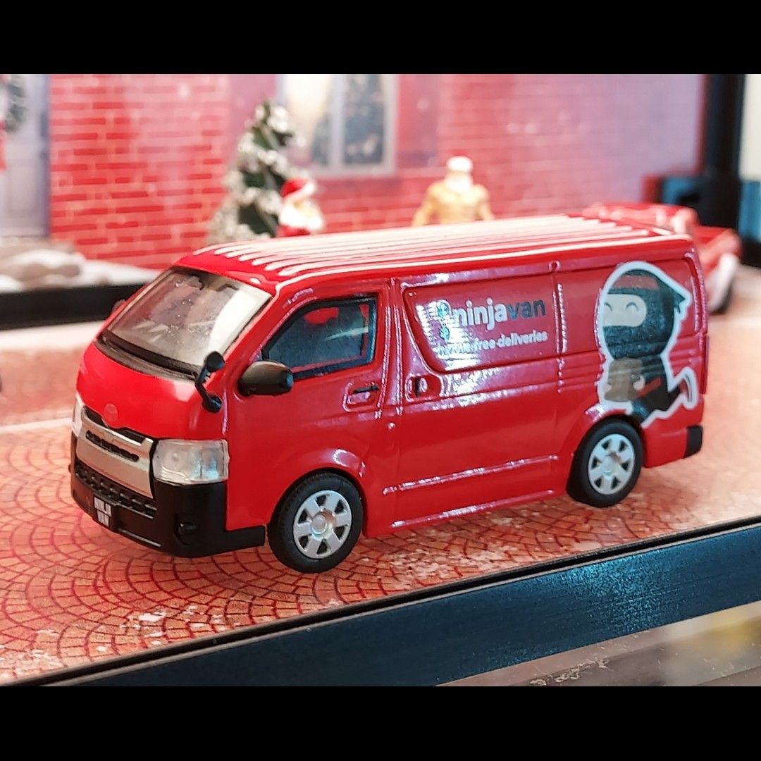 1/64 Toyota Hiace Ninja Van, Hobbies & Toys, Toys & Games on Carousell
