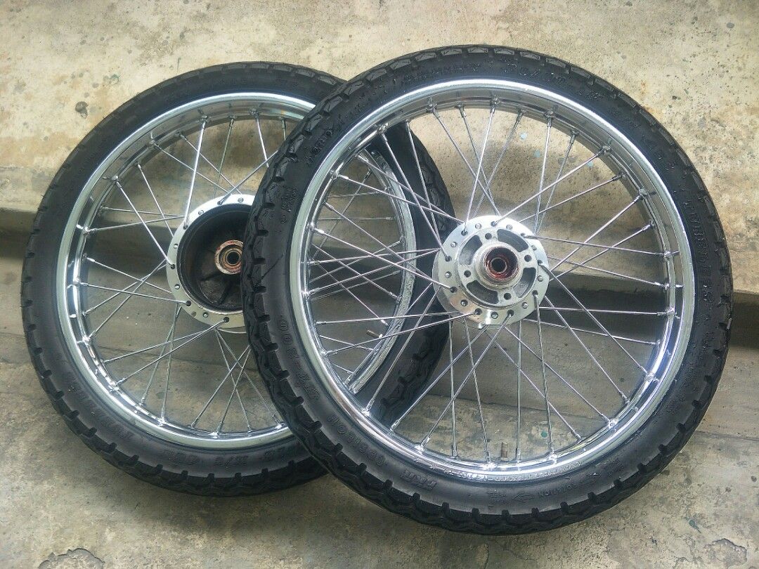 18" union cycle rims, Motorcycles, Motorcycle Accessories on Carousell