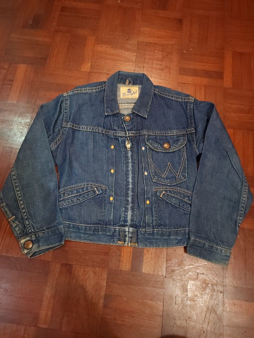 50s Wrangler Blue Bell Jacket Kids Toddler True Vintage, Men's Fashion ...