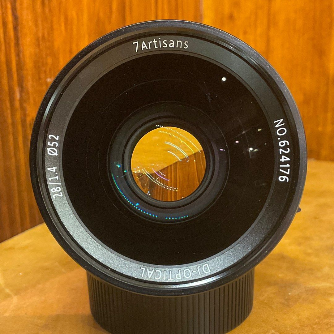 7 Artisans 28F1.4 (624176) with Box, Photography, Lens & Kits on Carousell