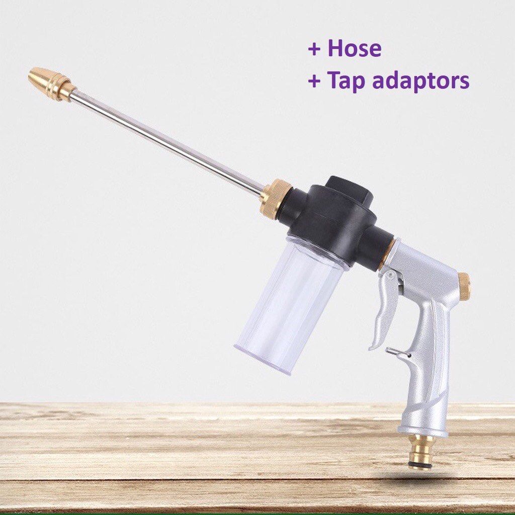 8m HDB MSCP Carpark Bike Wash / Car Wash Hose + Spray Gun Set, Car ...