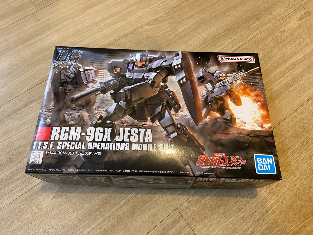 全新 HGUC RGM-96x Jesta, 興趣及遊戲, 玩具 & 遊戲類 - Carousell