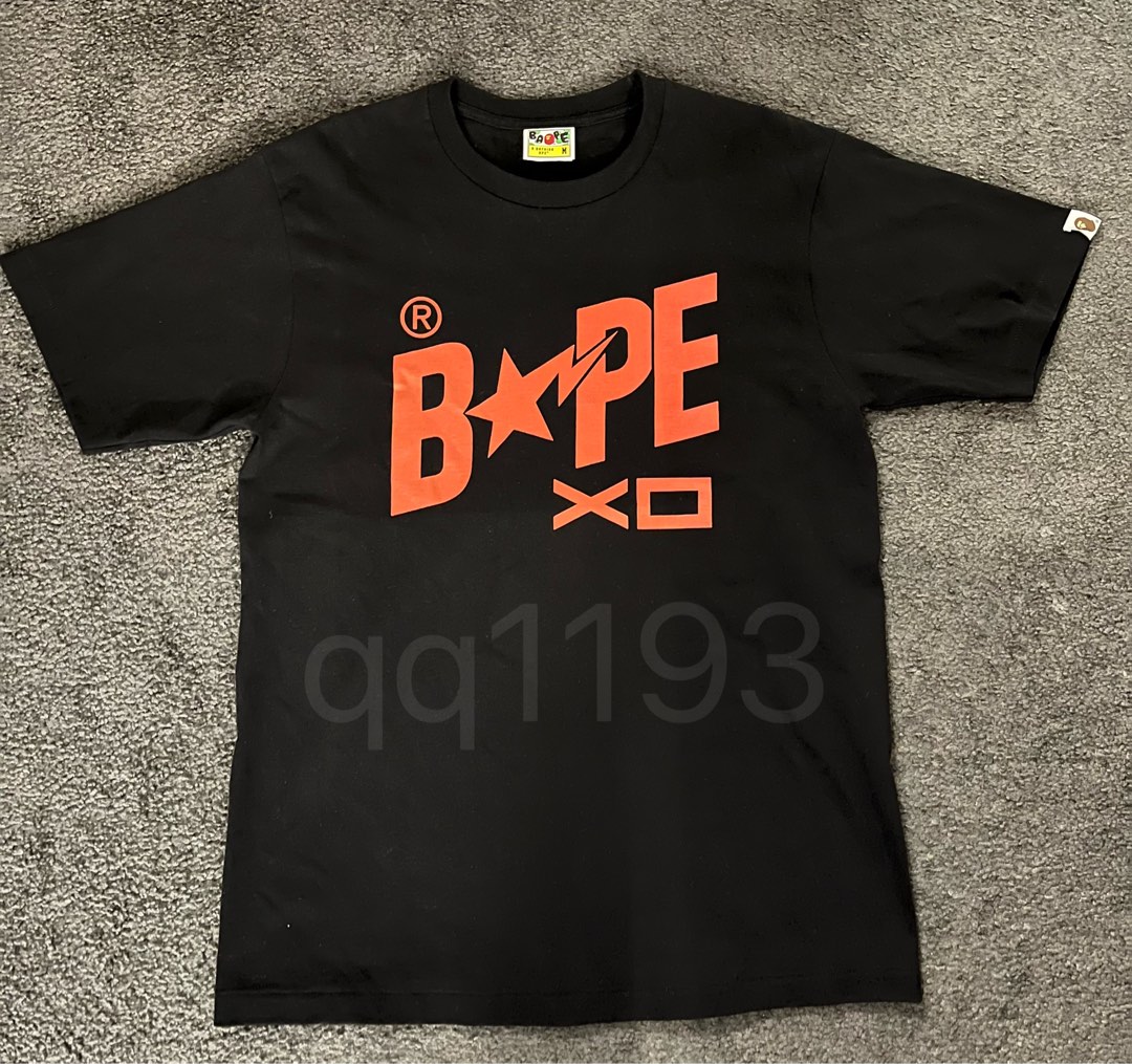 BAPE A Bathing Ape x XO The Weeknd Collaboration (Black), Men's Fashion ...