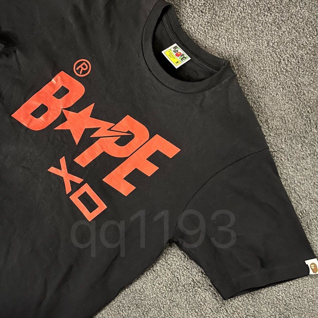 BAPE A Bathing Ape x XO The Weeknd Collaboration (Black), Men's Fashion ...