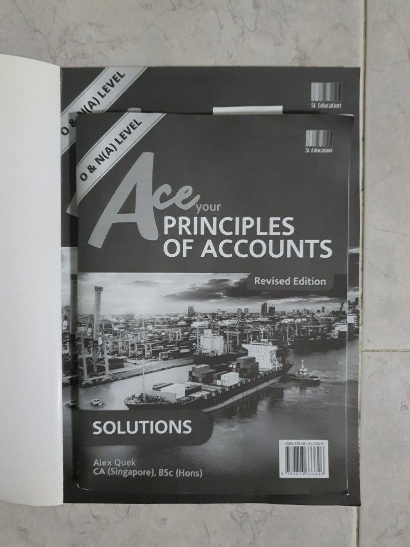 Ace your Principles Of Accounts(N Level & O Level), Hobbies & Toys ...