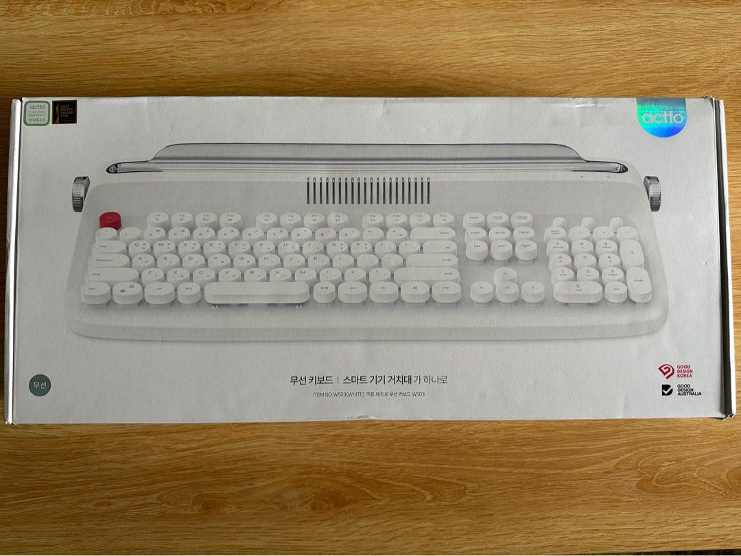 ACTTO Retro Keyboard W503, Computers & Tech, Parts & Accessories ...