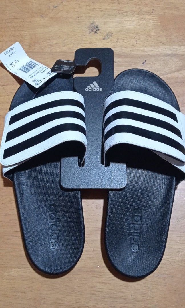 Adidas Adilette Comfort Adjustable Slides, Men's Fashion, Footwear ...