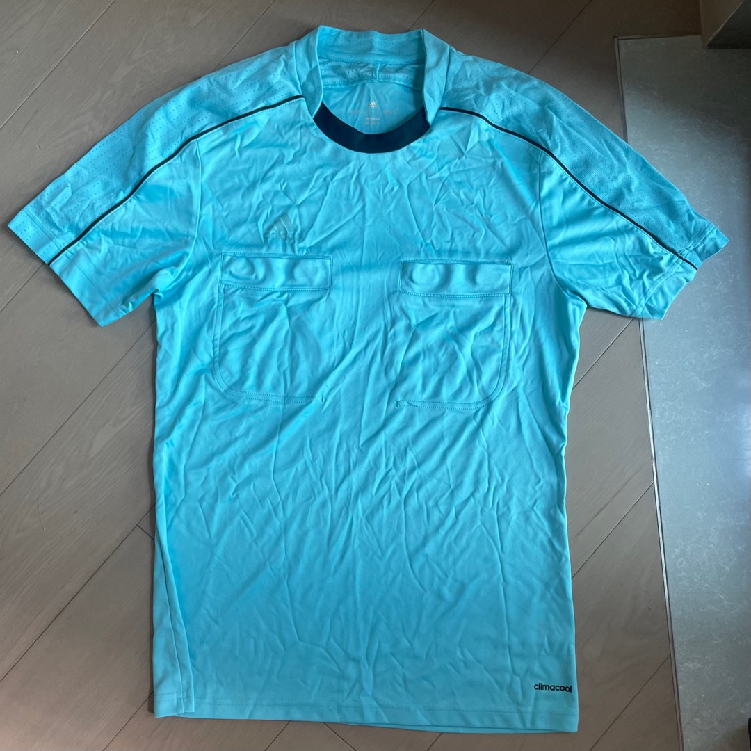Adidas Referee Jersey (Blue), 男裝, 運動服裝 - Carousell