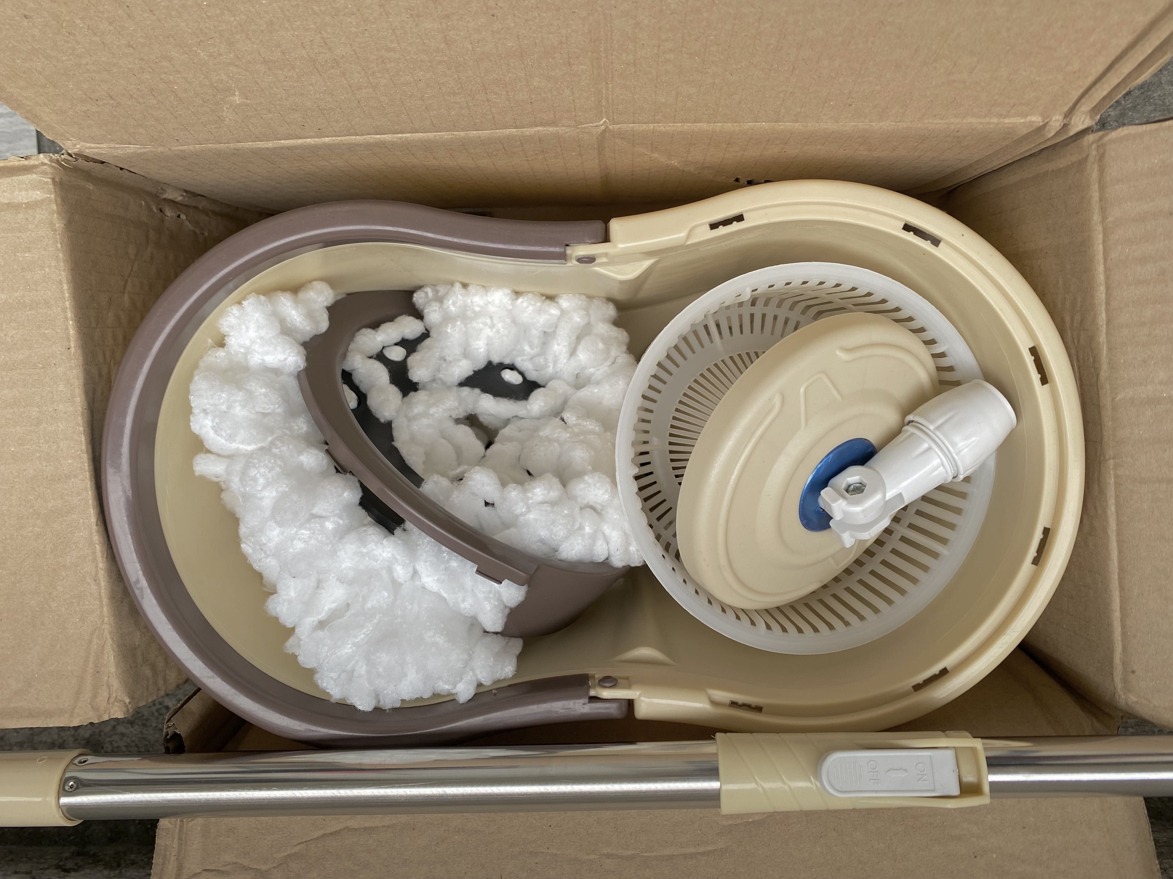 Aesthetic Tornado Mop in Nude Brown Beige, Furniture & Home Living ...