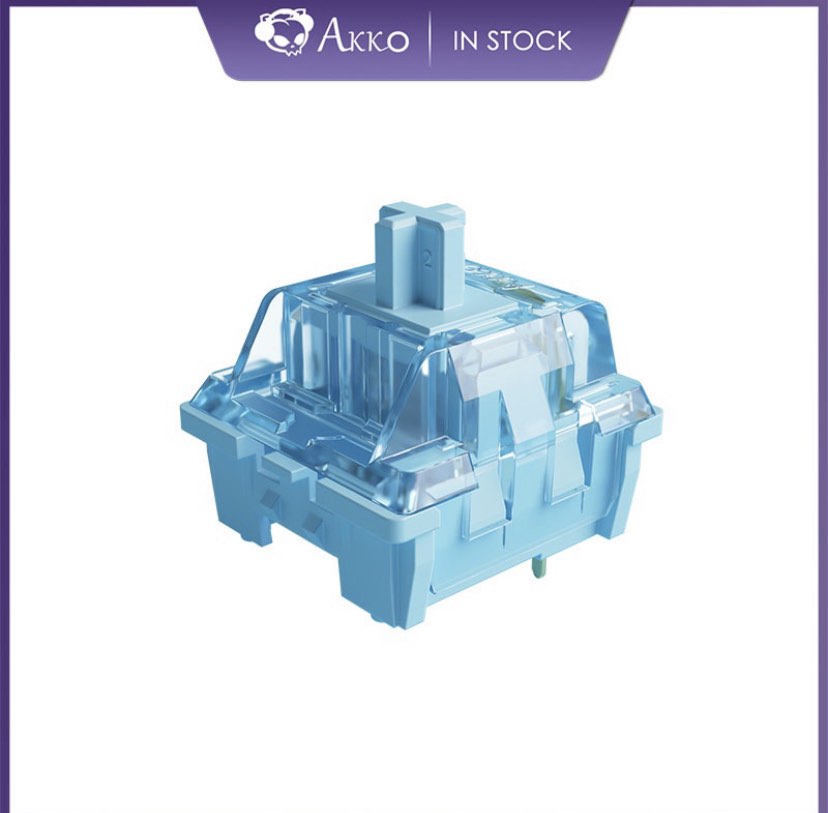 Akko V3 Cream Blue Switch (45pcs/Box), Computers & Tech, Parts ...