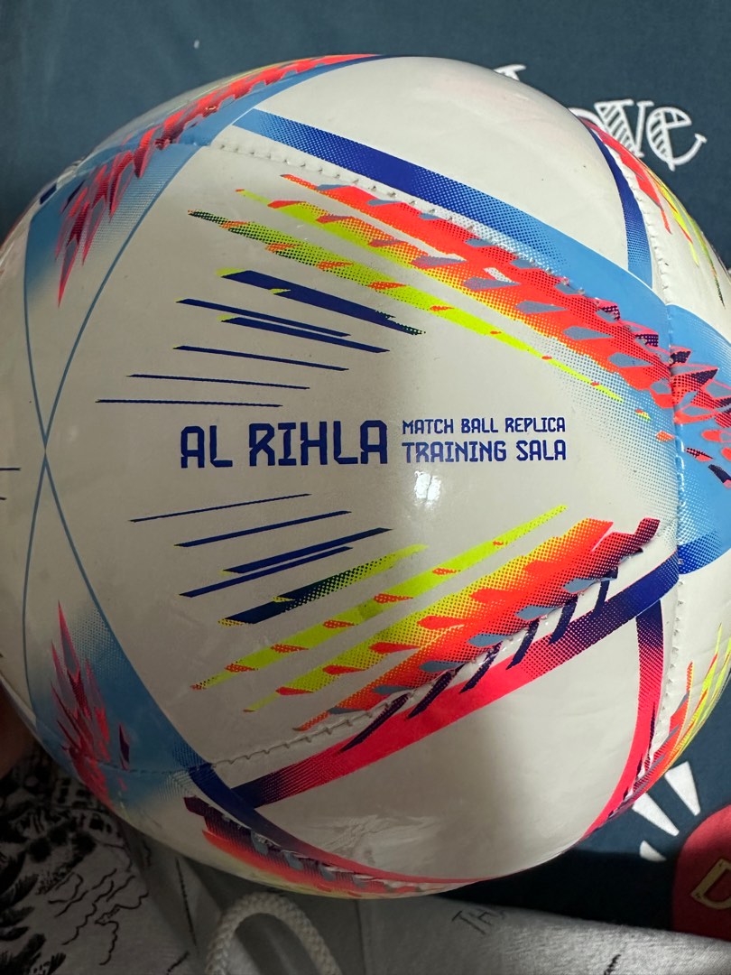 AL RIHLA Adidas Ball (Size 4), Sports Equipment, Sports & Games, Racket ...