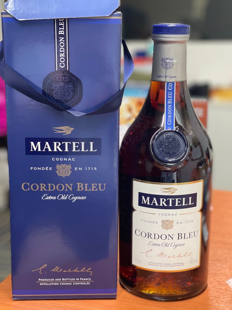 Martell Cordon Bleu 3L, Food & Drinks, Beverages on Carousell