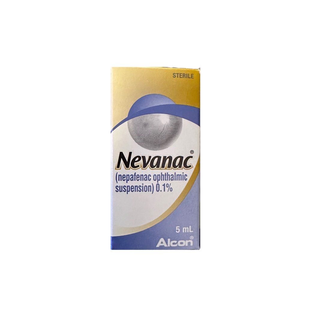 ALCON Nevanac (nepafenac ophthalmic suspension) 0.1% 5ml 兩件以上，每件$120 ...