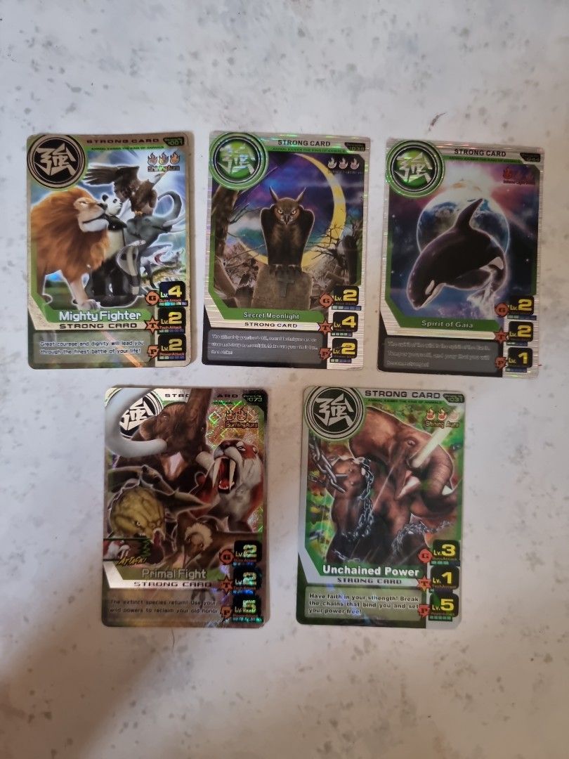 Animal Kaiser(Strong Card) Silver Rare, Hobbies & Toys, Memorabilia ...