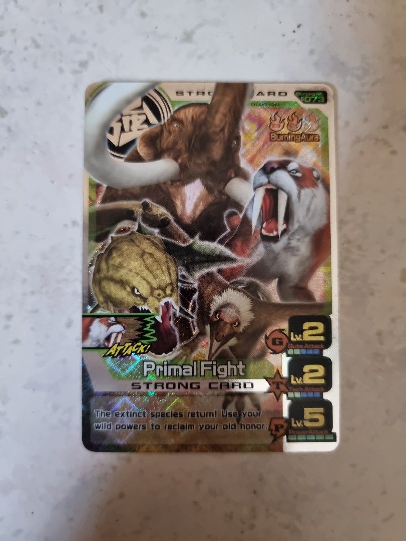 Animal Kaiser(Strong Card) Silver Rare, Hobbies & Toys, Memorabilia & Collectibles, Vintage ...