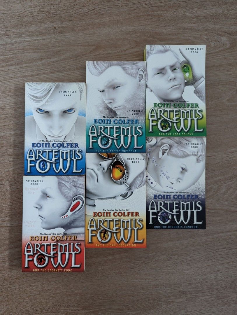 Artemis Fowl series, Hobbies & Toys, Books & Magazines, Fiction & Non ...