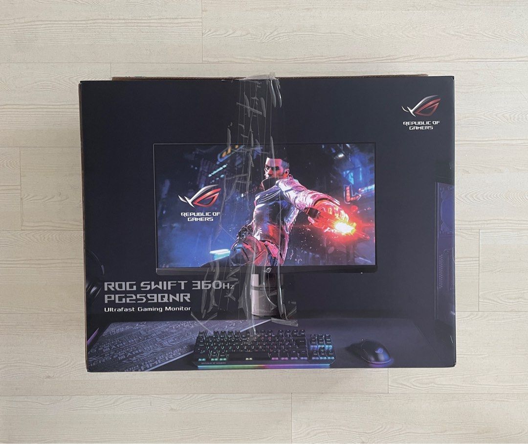 Asus ROG SWIFT PG259QNR 360hz monitor, Computers & Tech, Parts ...