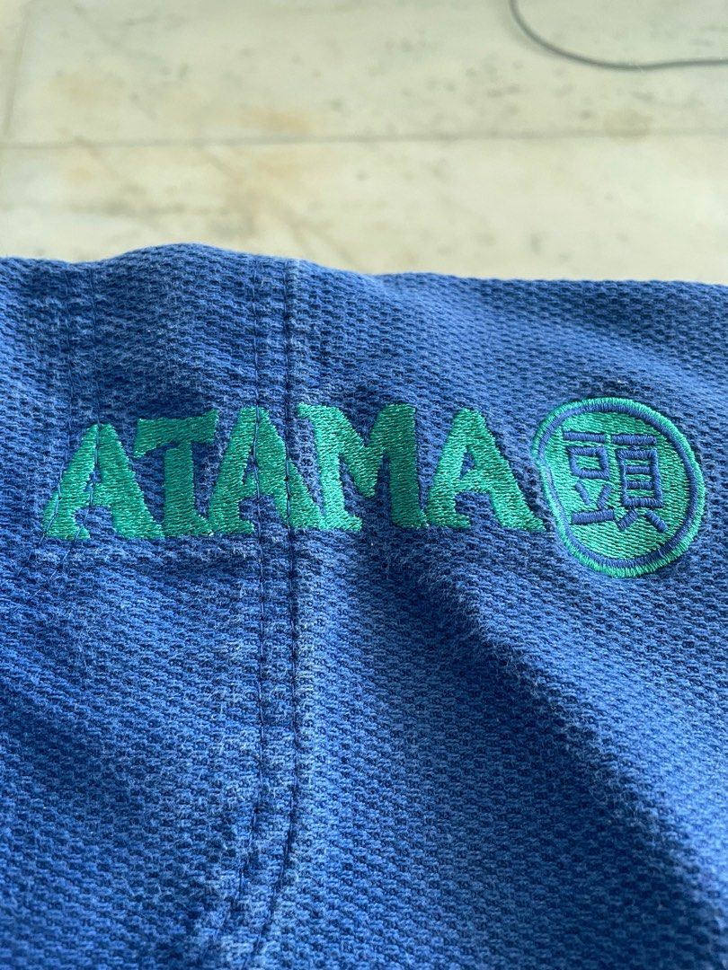 Atama Brazilian Jiu-Jitsu (BJJ) Leticia Robeiro Limited Edition Blue Kimono, Babies & Kids ...