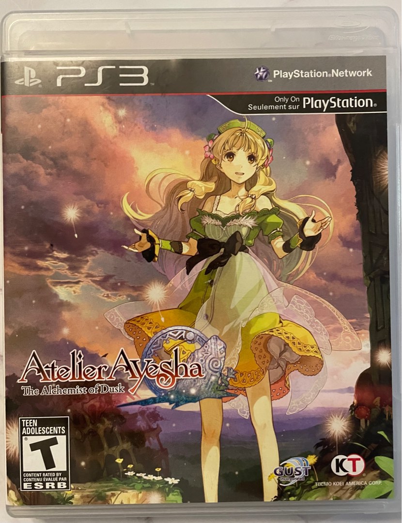 Atelier Ayesha: The Alchemist of Dusk PS3 CD Game, Video Gaming, Video ...
