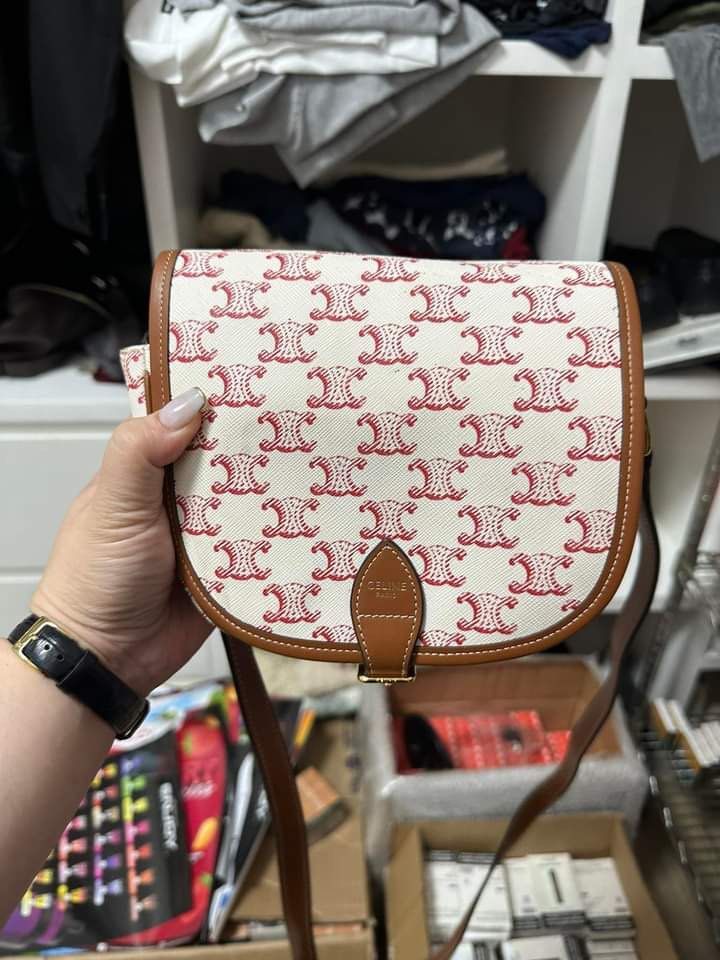 AUTHENTIC CELINE SLING BAG, Women's Fashion, Bags & Wallets, Shoulder ...