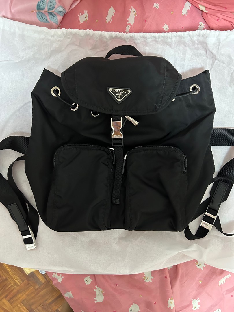 Authentic PRADA backpack, Luxury, Bags & Wallets on Carousell