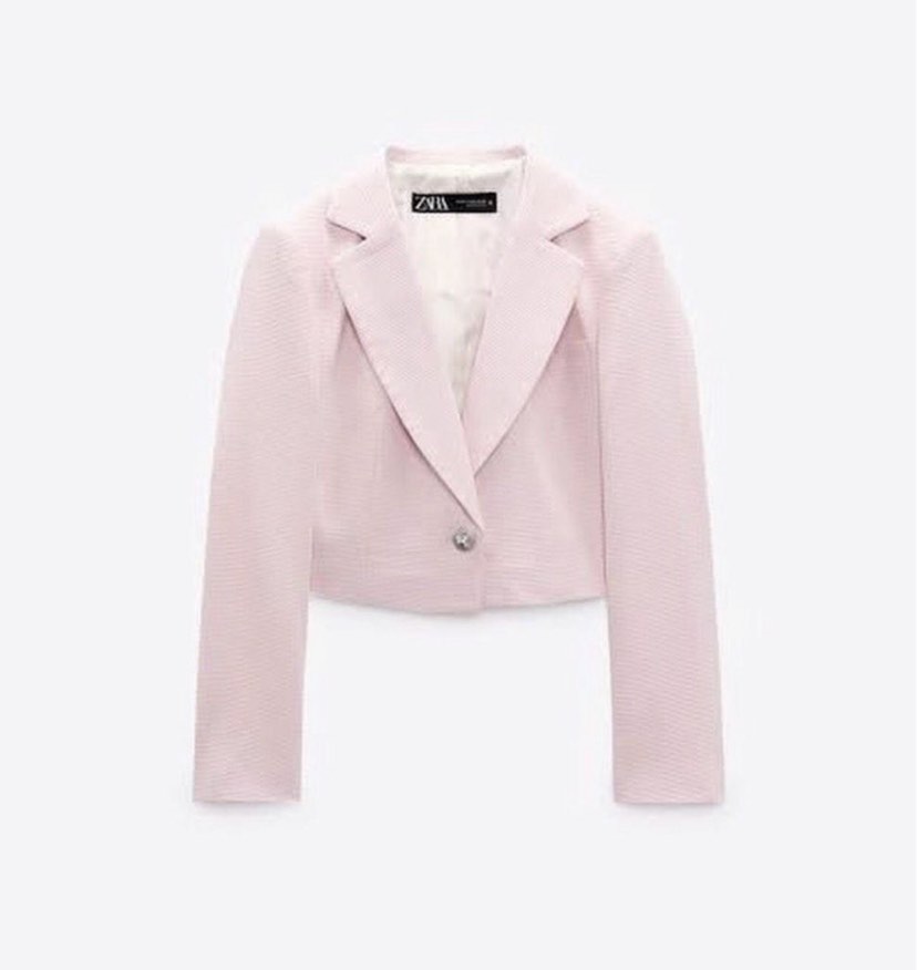 AUTHENTIC Zara Pink Blazer, Women's Fashion, Coats, Jackets and ...
