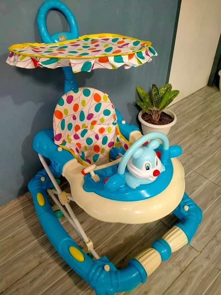Baby Walker convert to Rocker, Babies & Kids, Infant Playtime on Carousell