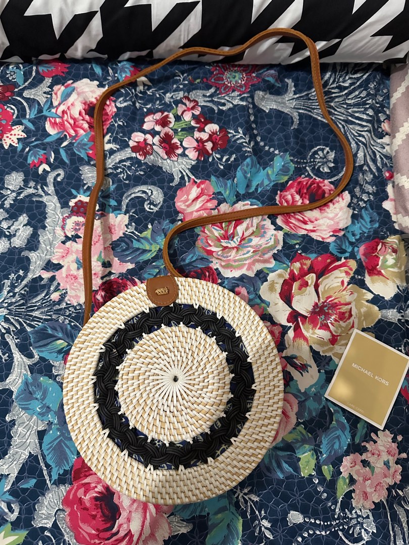 Bali Indonesia Ratan Bag, Women's Fashion, Bags & Wallets, Beach Bags ...