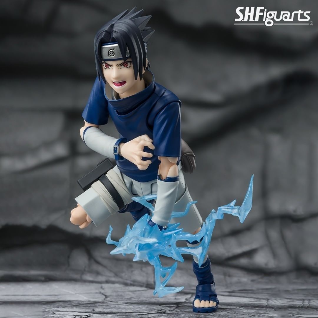 (READY STOCK) Bandai - S.H.Figuarts SHF Sasuke Uchiha - Ninja Prodigy ...