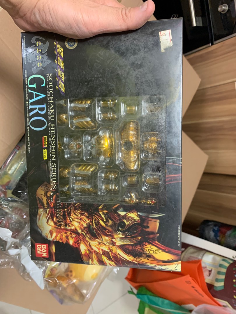 Bandai GE-05 Chogokin Souchaku Henshin Series Garo, Hobbies & Toys, Toys & Games on Carousell