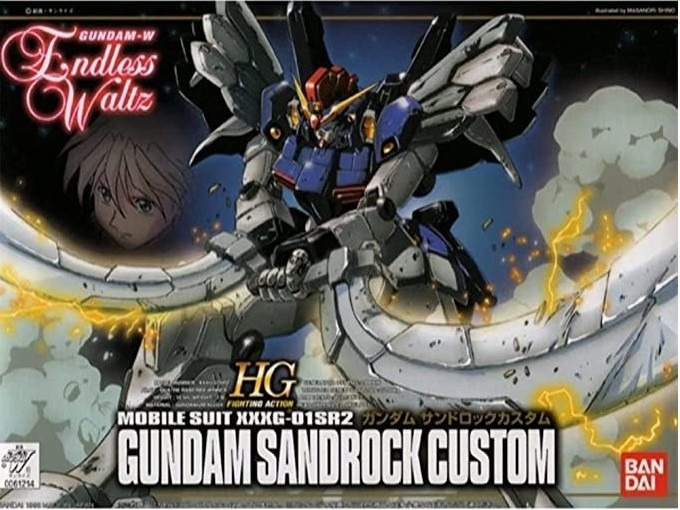 Bandai Hobby EW-07 Gundam Sandrock Custom Endless Waltz 1-144 High ...