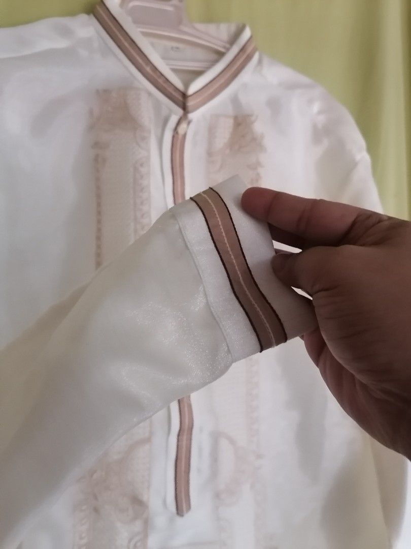Preloved Barong Tagalog Panlalaki, Women's Fashion, Tops, Others Tops ...