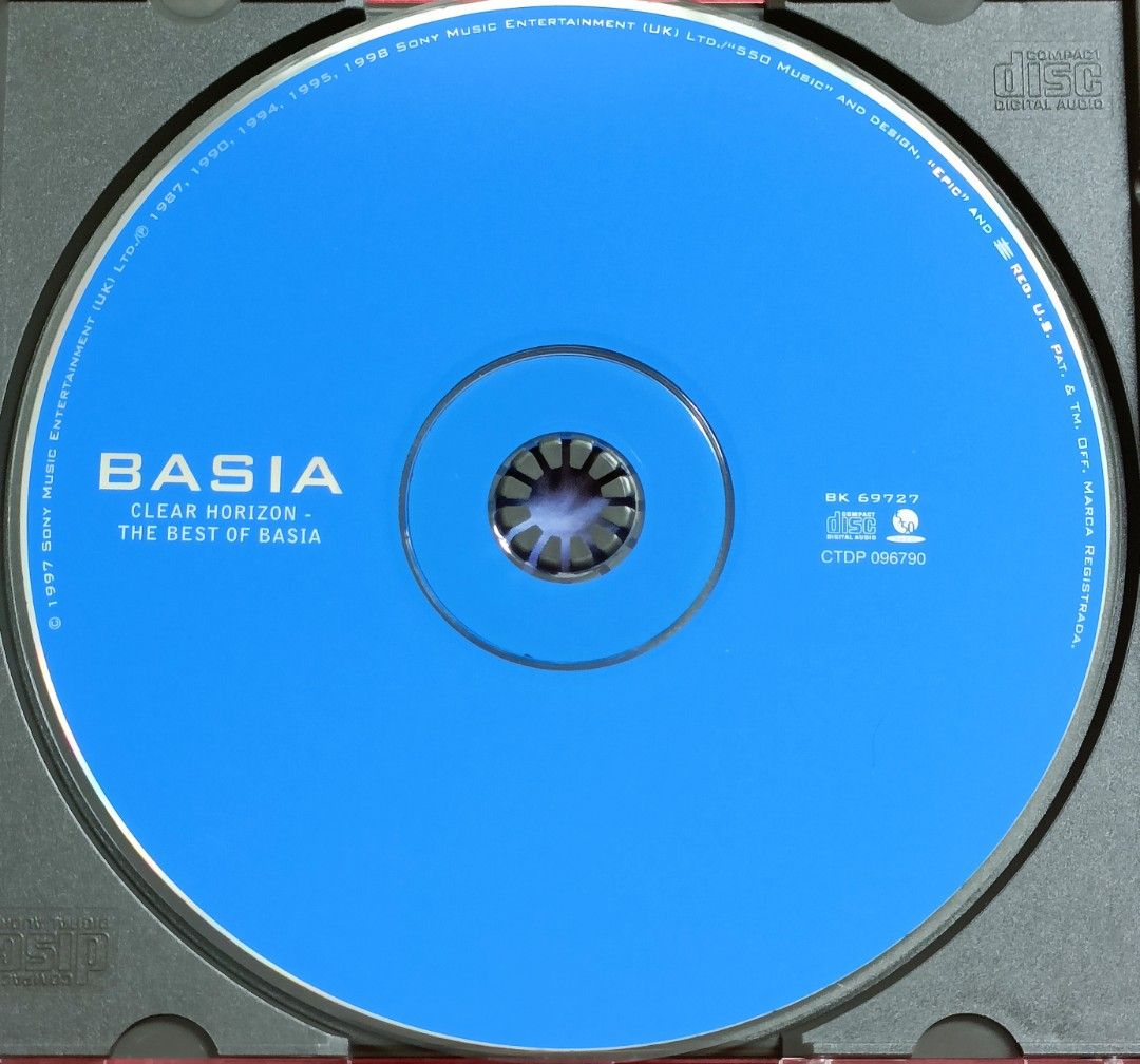 Basia CLEAR HORIZON - THE BEST OF BASIA CD, Hobbies & Toys, Music ...