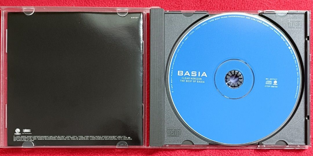 Basia CLEAR HORIZON - THE BEST OF BASIA CD, Hobbies & Toys, Music ...
