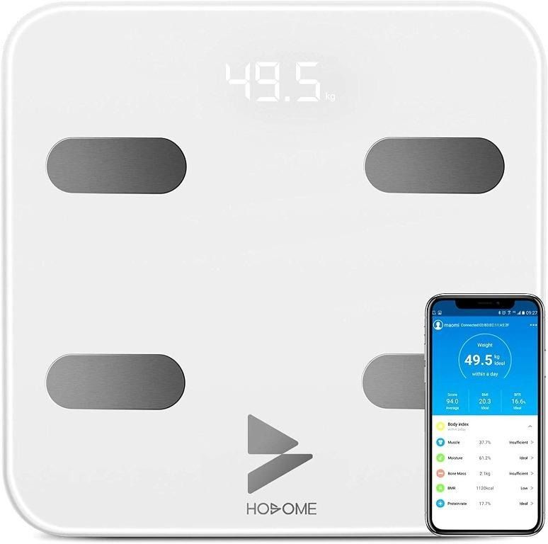 Bathroom Scales, Yuanguo Hosome Bluetooth Body Fat Scales Smart Digital ...