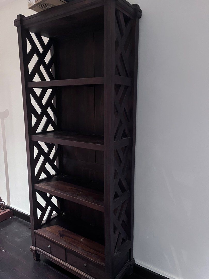 Beautiful teak wood shelf, Furniture & Home Living, Furniture, Shelves ...