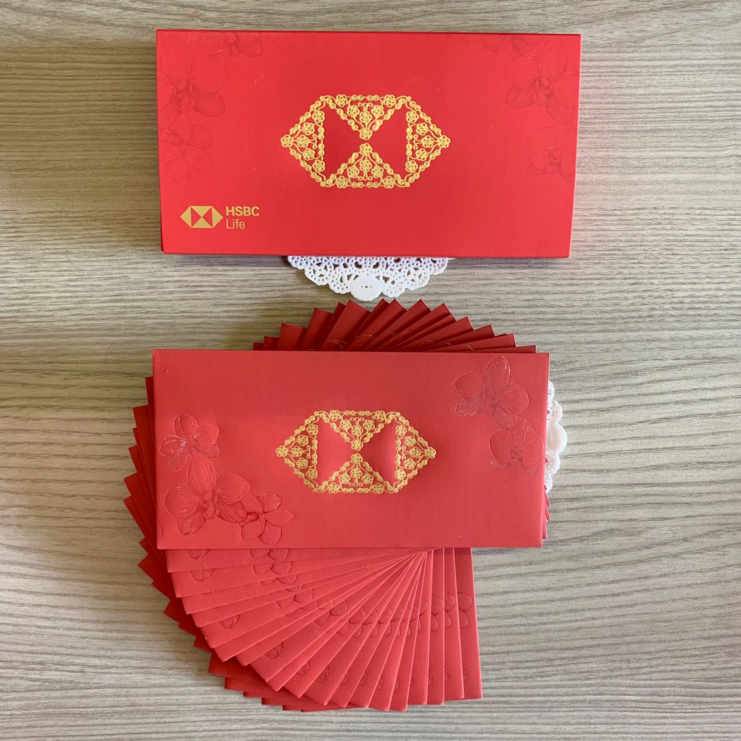 [SOLD] BN HSBC 2023 Red Packets (20 Pieces), Hobbies & Toys, Stationery ...