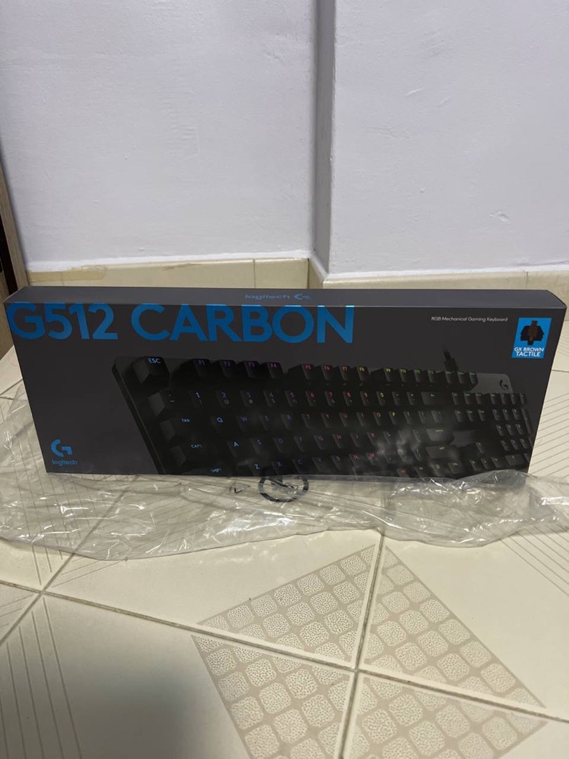 BN Logitech G512 Carbon RGB Mechanical Gaming Keyboard, Computers ...