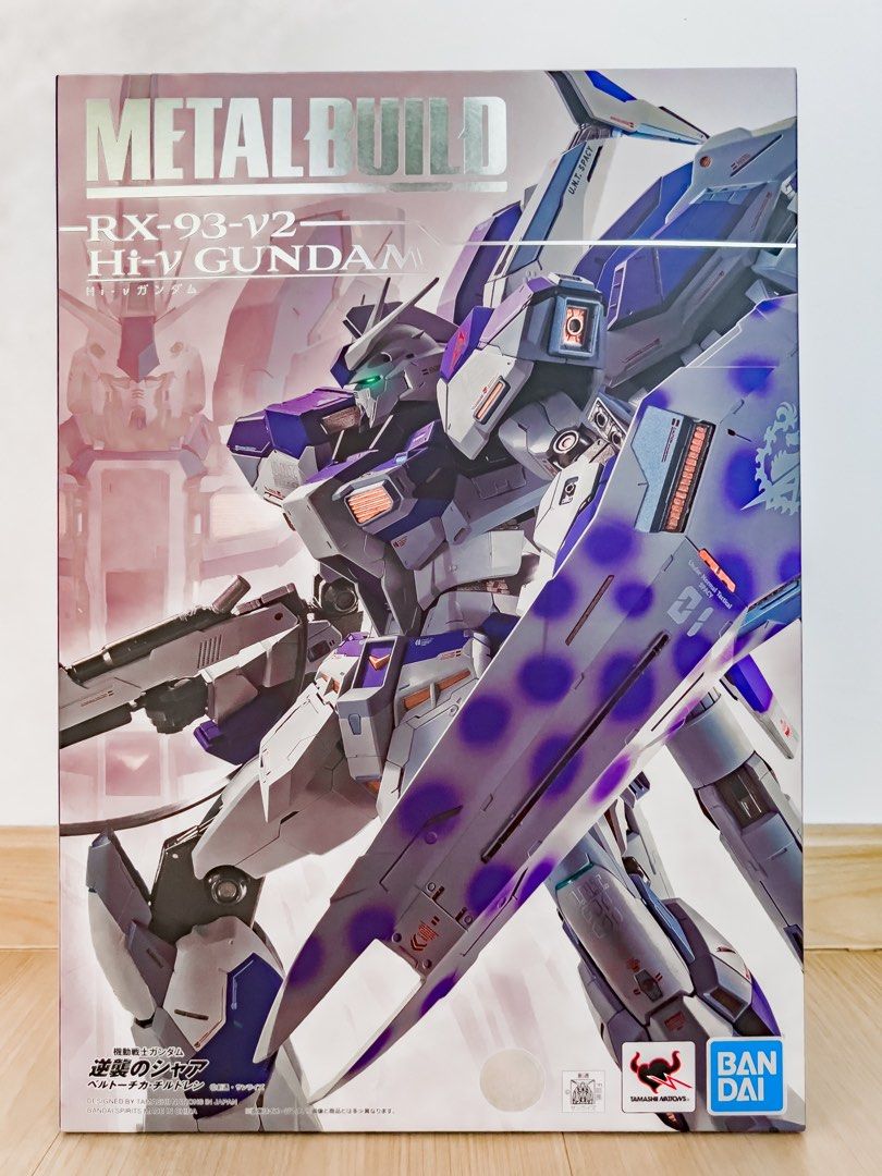 [BNIB] Metal Build Hi-Nu Gundam + Hype Mega Bazooka Launcher Option Set ...