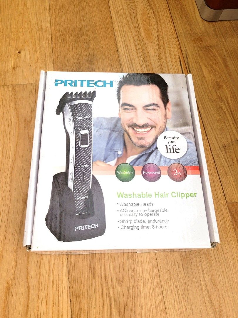 BNIB Pritech Hair Clipper / haie shaver, Beauty & Personal Care, Men's Grooming on Carousell
