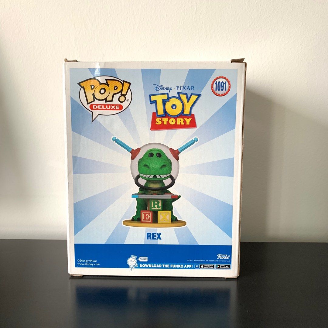 BNIB Rex Toy Story Special Edition Deluxe Funko Pop, Hobbies & Toys ...