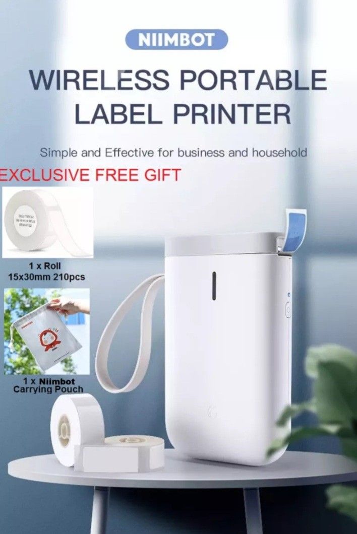 portable mini barcode printer