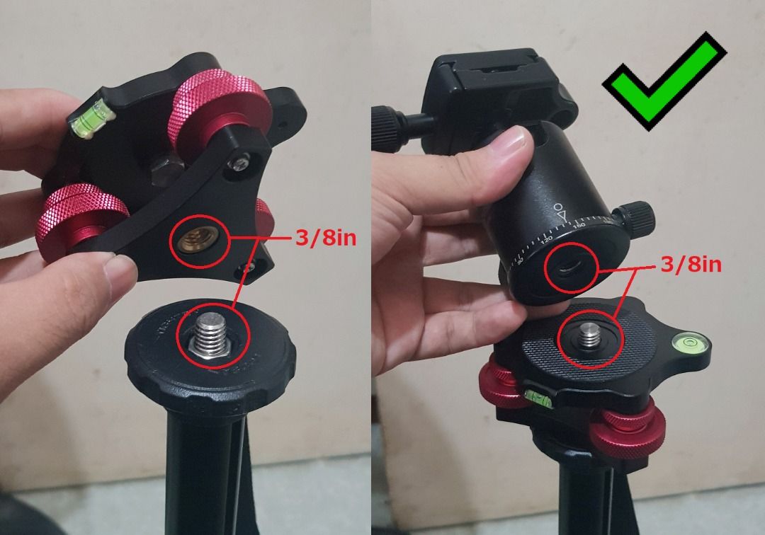 BUNDLE: Tripod Levelling Base + 140mm Nodal Rail / Nodal Slide ...