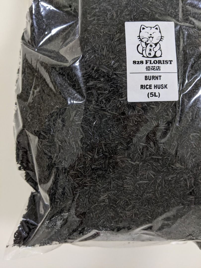 Burnt Rice Husk / Rice Hull, Furniture & Home Living, Gardening, Plants ...