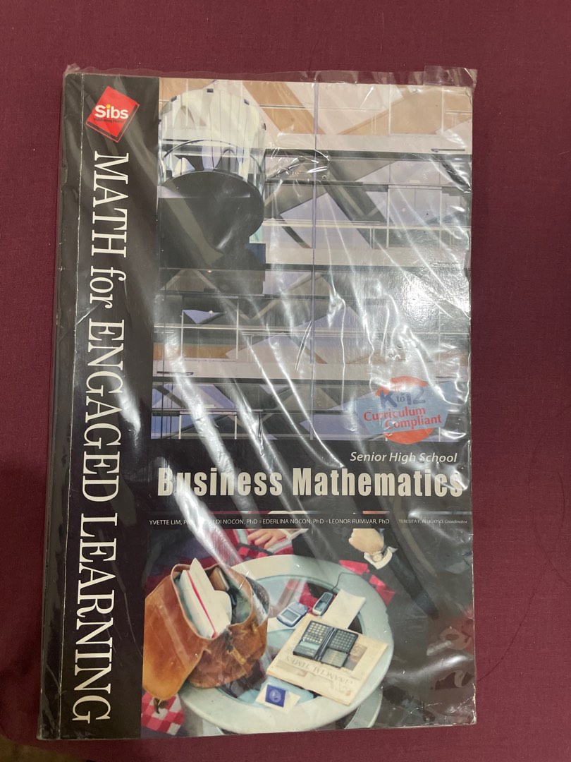 BUSINESS MATHEMATICS SENIOR HIGH SCHOOL, Hobbies & Toys, Books ...